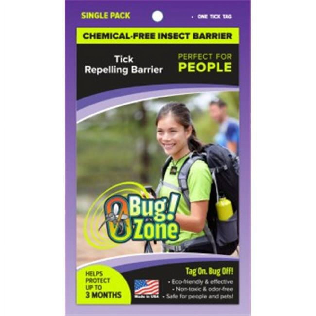 0Bug Zone Tick Barrier Tag for People - Walmart.com