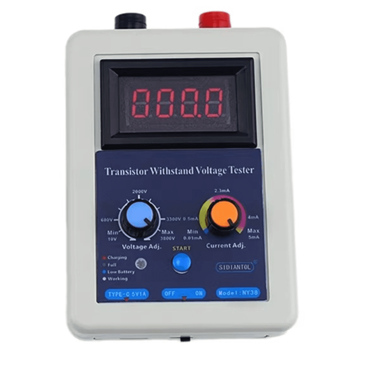 0V-3800V IGBT Voltage Capability Transistor Tester Diode MOS Triode LED ...