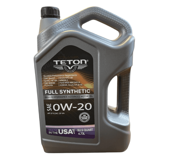 0W-20 Advanced Full Synthetic High Performance Advanced Motor Oil API ...