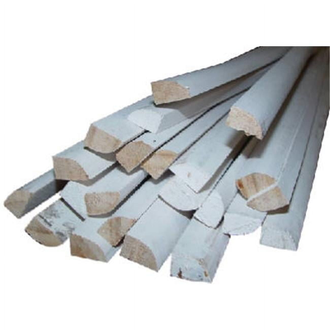 0W126-93096C1 8 ft. Shoe Moulding Finger Joint Primed Ponderosa Pine ...