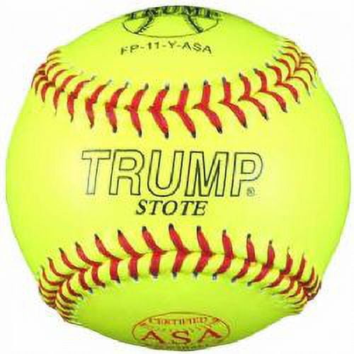 Trump® FP-11-Y-ASA Softballs (Dozen) - Walmart.com