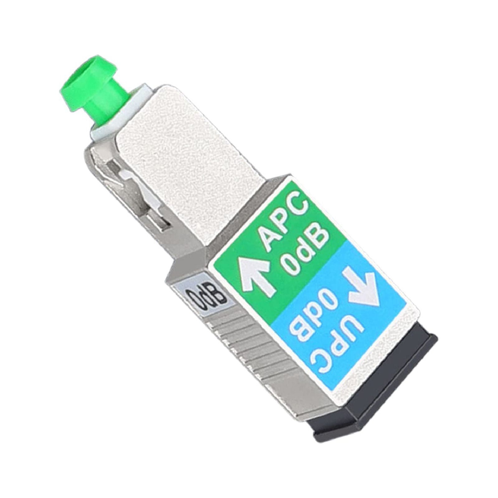 0dB SC/APC to SC/UPC Male Female Optical Adapter, Fiber Optic Connector ...