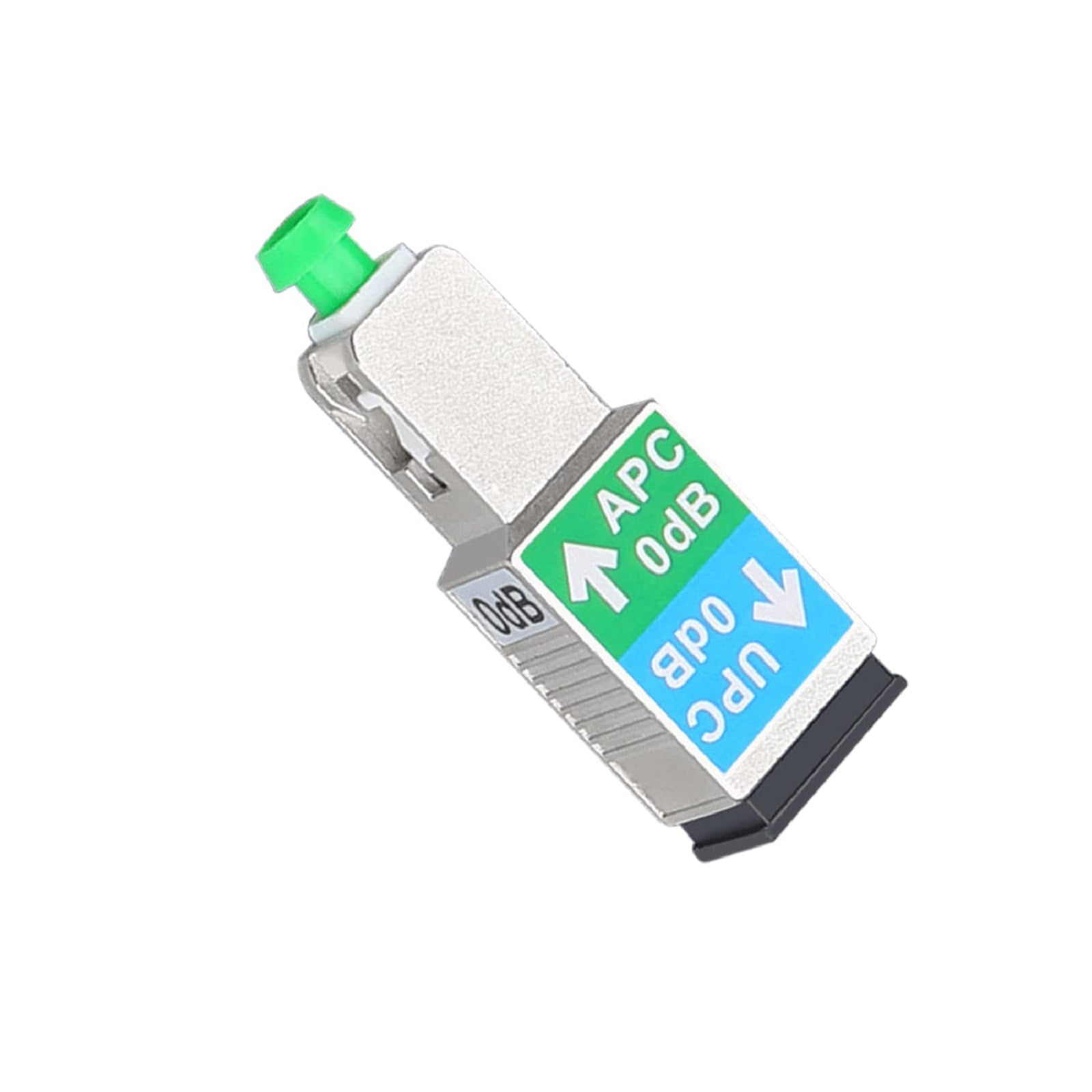 0dB SC/APC to SC/UPC Male Female Optical Adapter, Fiber Optic Connector ...