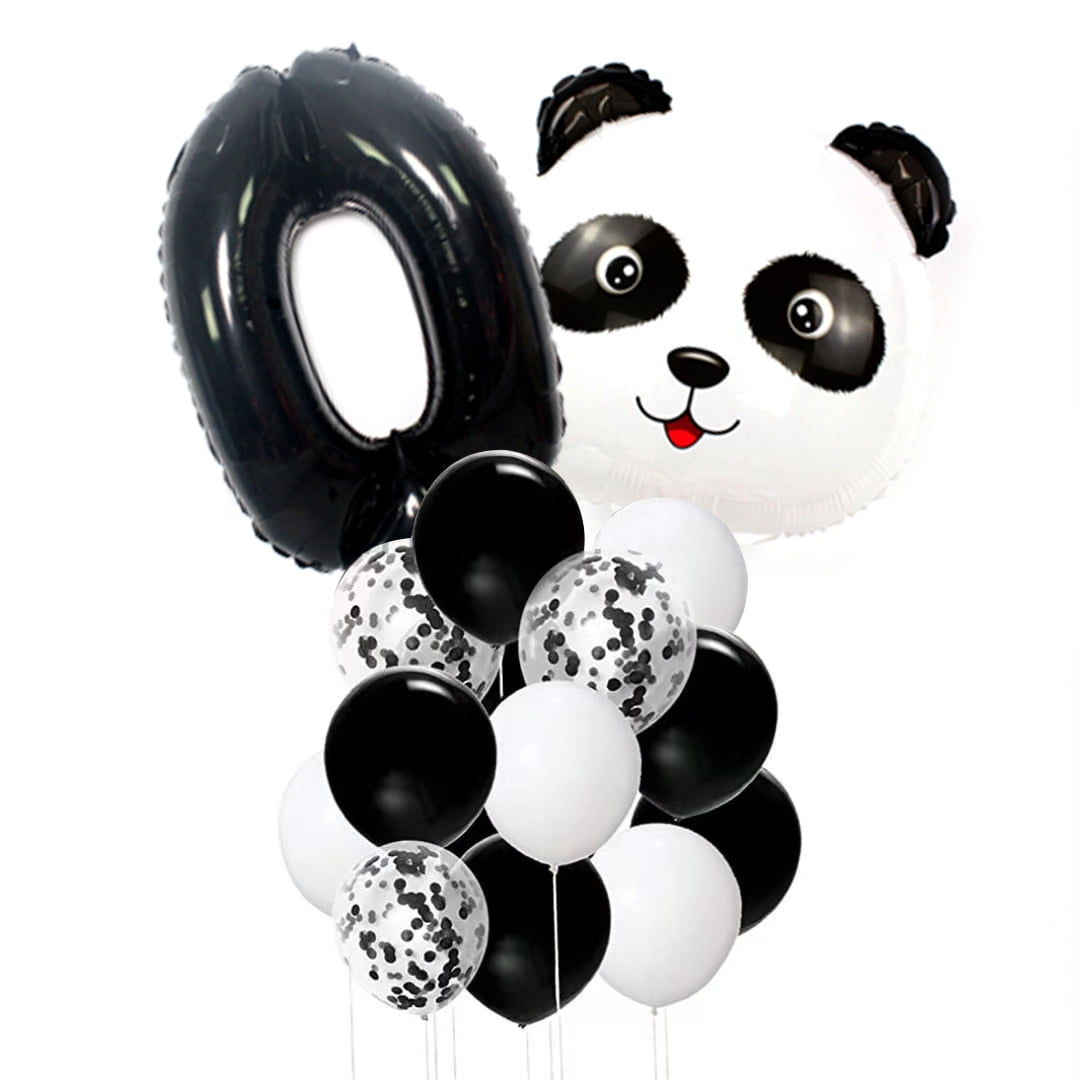 0th Birthday Party Decorations, Boy Girl Birthday Balloons, Panda ...