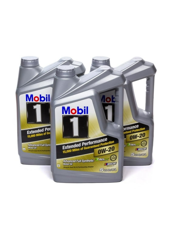 Mobil 1 0W-20 Oil in Mobil 1 Oil - Walmart.com