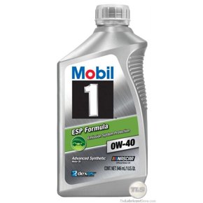 Mobil 1 0W-40 Oil in Mobil 1 Oil - Walmart.com