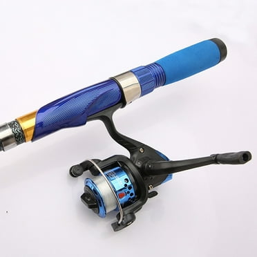 Ronco Portable Pocket Fishing Rod, Green, 6' Length - Walmart.com