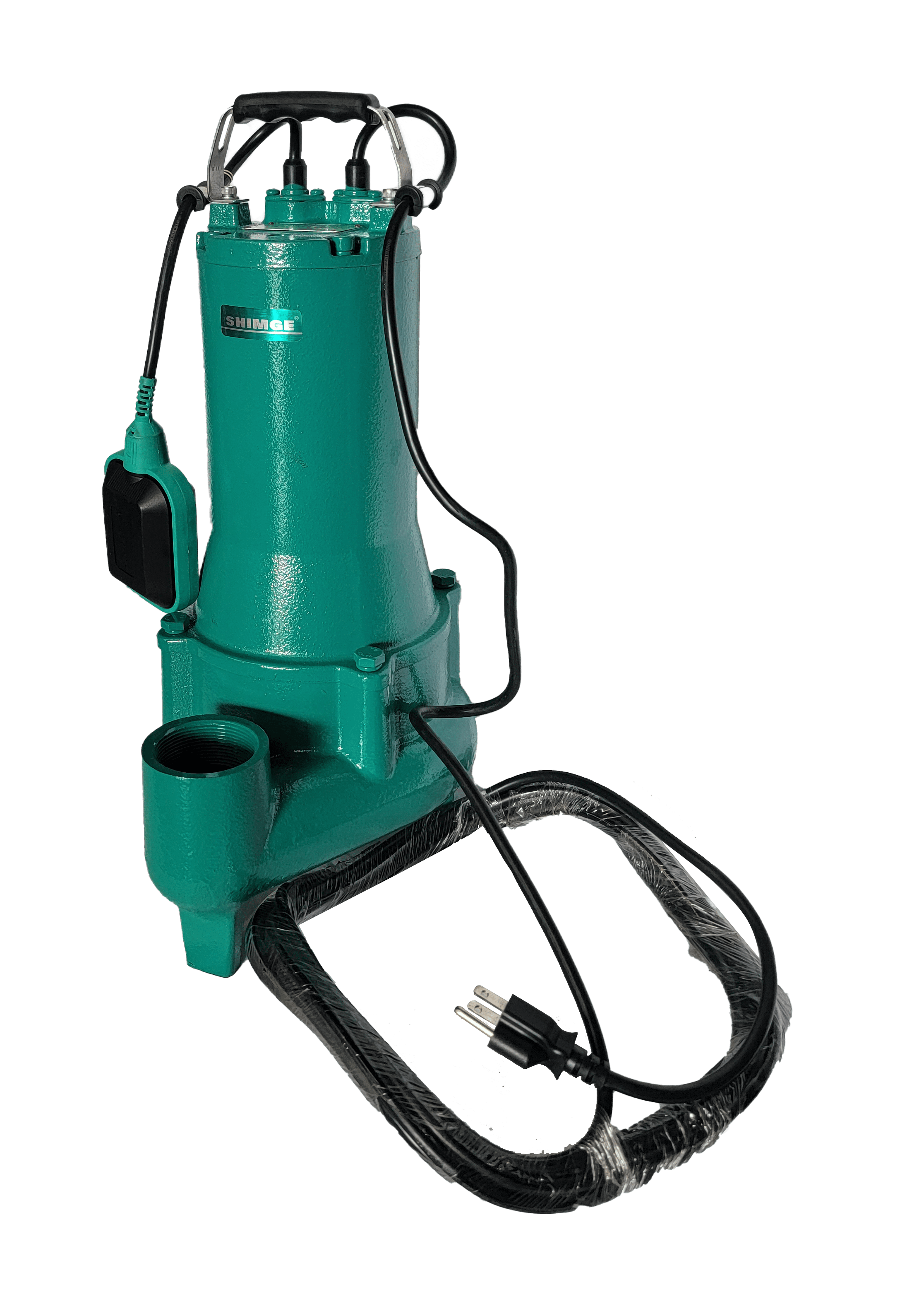 1.0 Hp Submersible Sewage Pump, 220V/1Phase, 34 Ft Max Head, Float ...