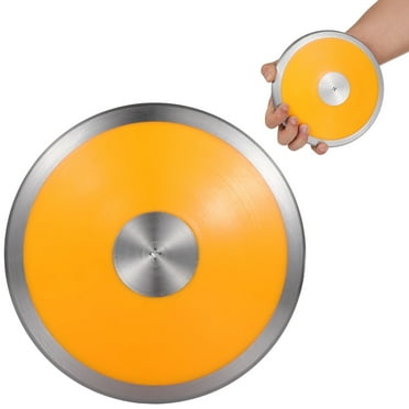 Cannon Sports Wood Discus, 1.6KG, Steel Rim, Track and Field Equipment ...