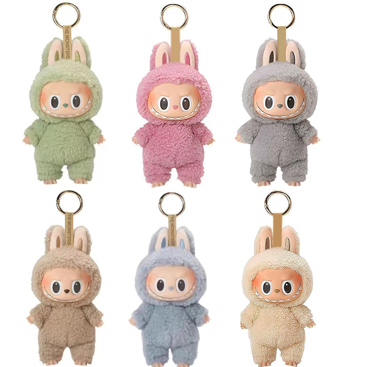 1.0 La_bubu Keychain Accessory Decor Cute Keychain Decoration backpacks ...