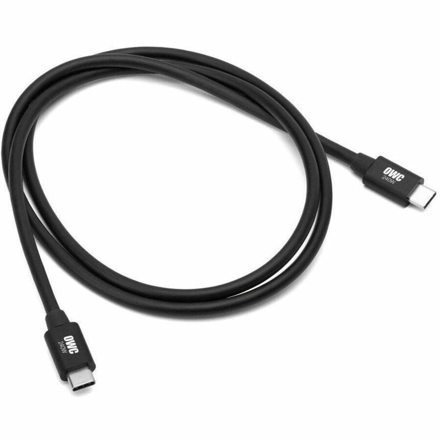 OWC Thunderbolt 5 (USB-C) 1.0 Meter (39.4") Cable - Black - Walmart.com