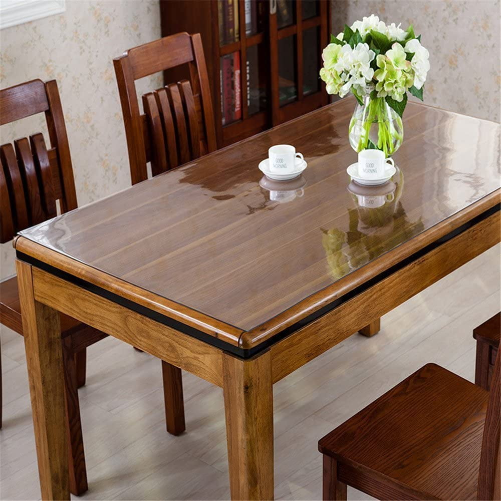 1.00 MM Thick PVC Table Cover Protector Waterproof Pad for Kitchen ...