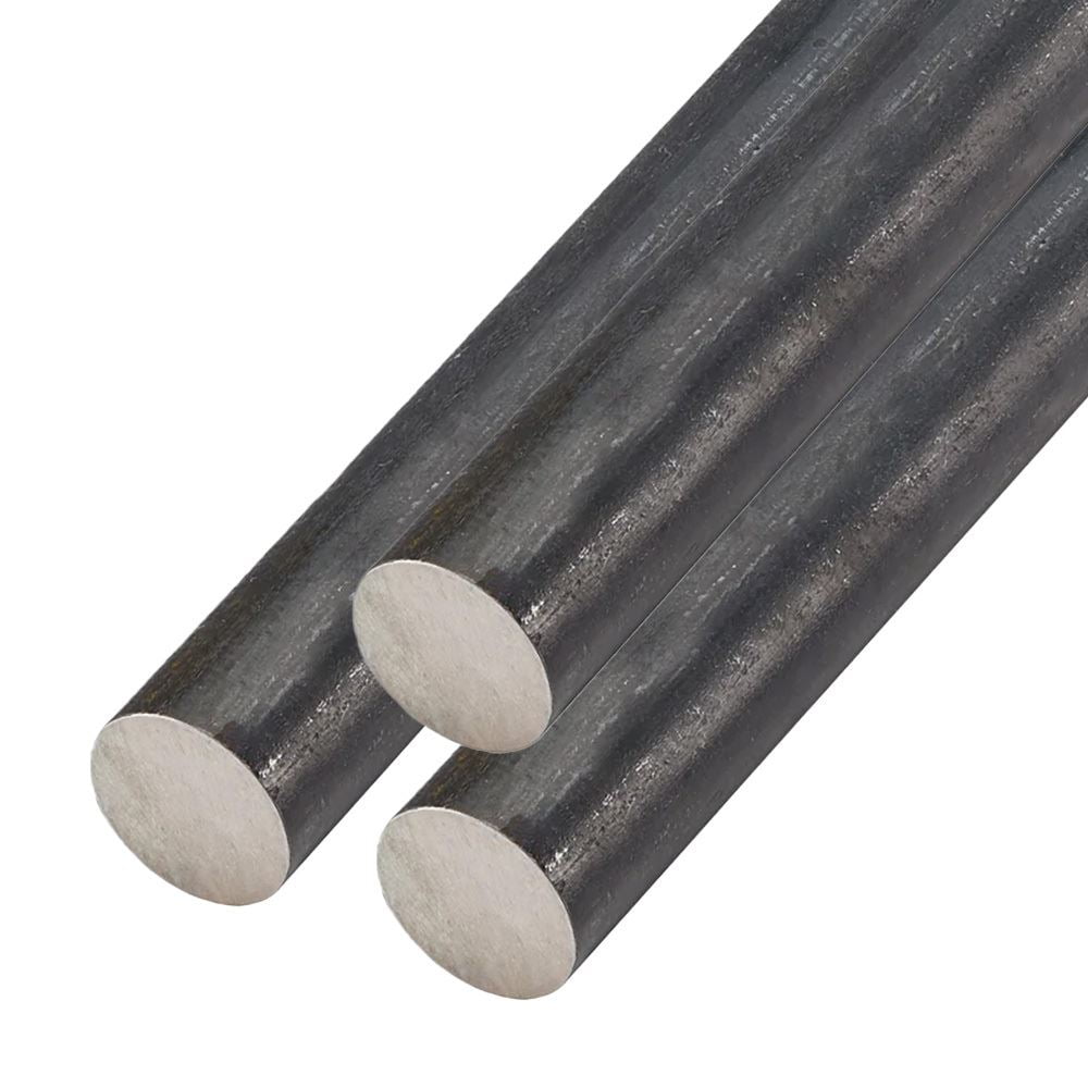 1.000 (1 inch) x 12 inches (3 Pack), A36 Carbon Steel Round Rod, Hot ...