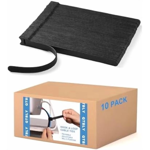 1,000 PCS 8 Inches Reusable Cable Ties | Adjustable Cord Wraps, Cable ...