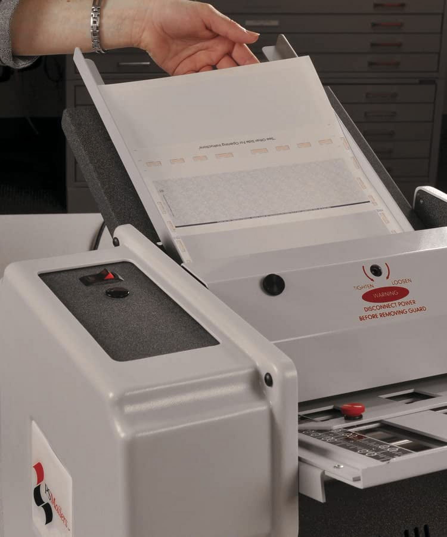 1,000 Pressure Seal Checks - 8.5 X 11 Letter Size Paper (Blue) Z fold ...