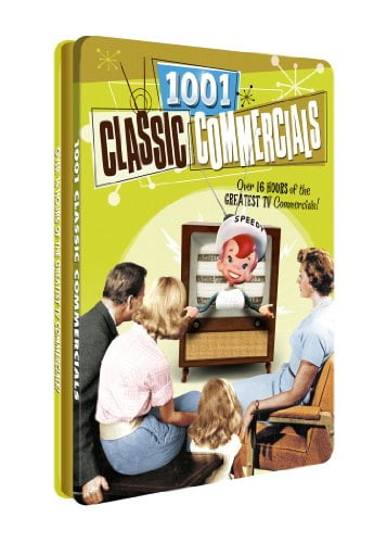1,001 Classic Commercials (DVD) - Walmart.com