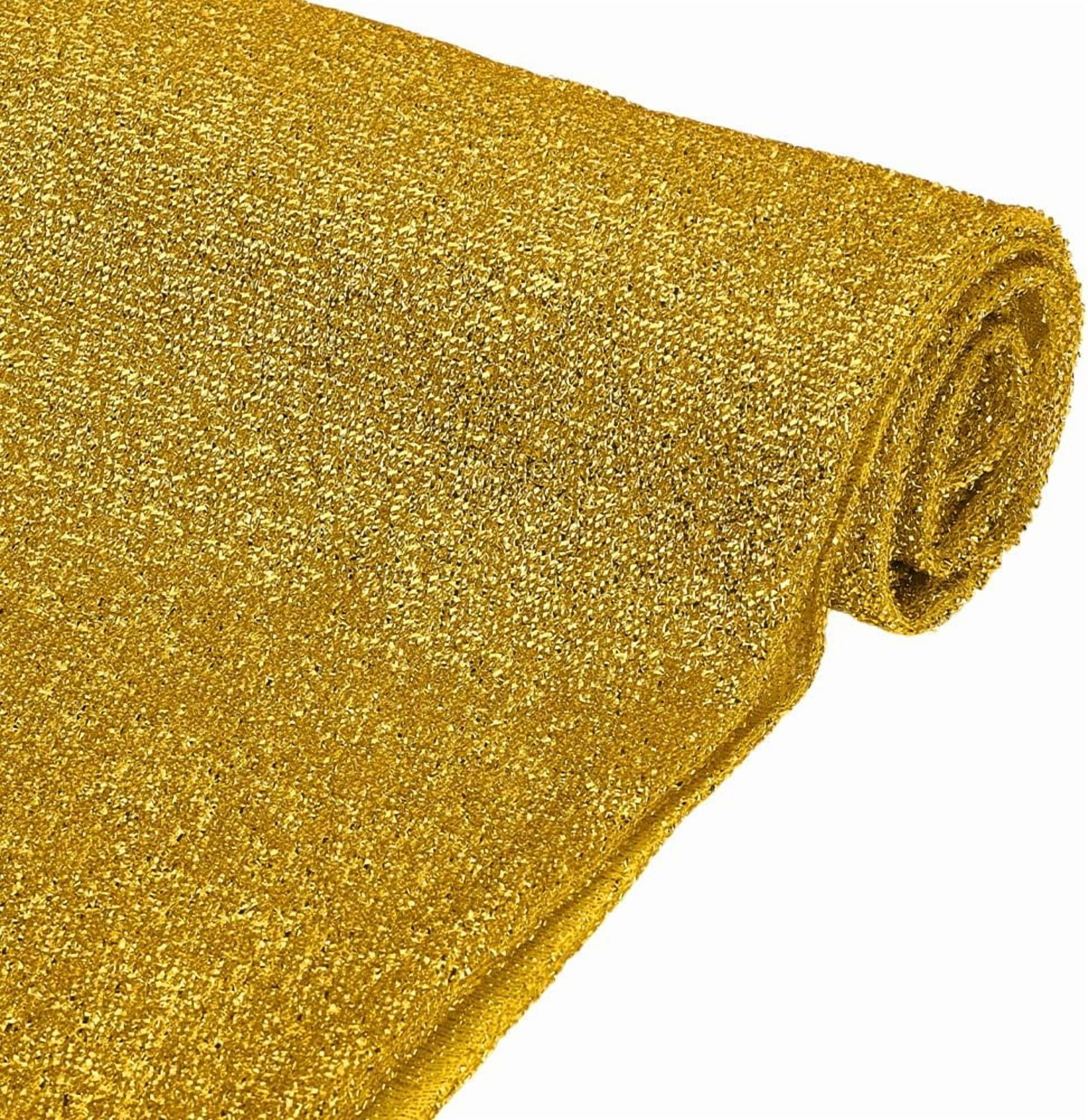 1.09 Yards Sparkling Tinsel Lurex Fabric 59inch Wide Glitter Polyester ...