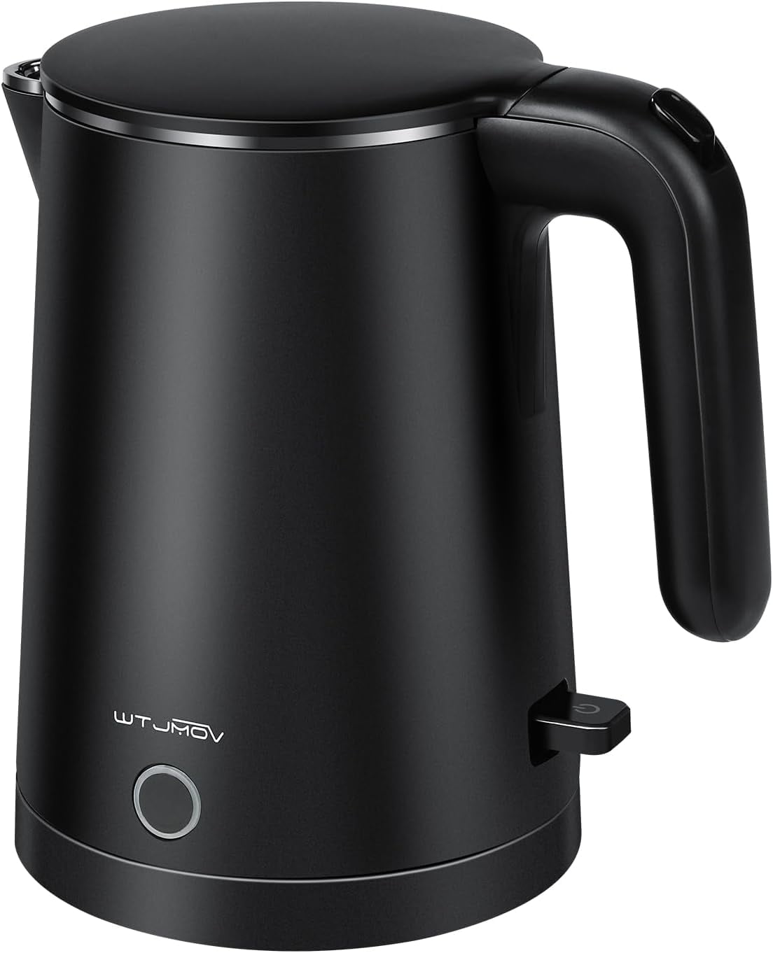 1.0L Electric Kettle Stainless Steel, 1200W Small Water Boiler with ...