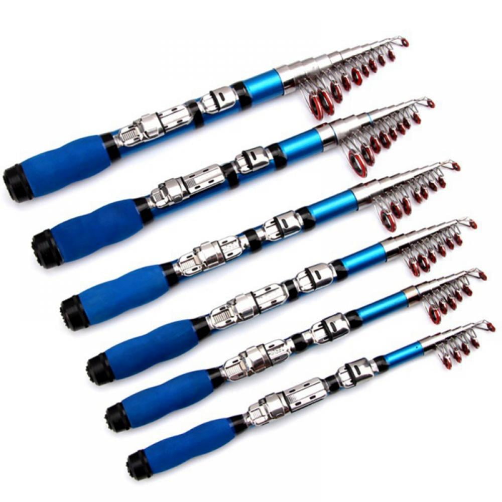 1.0m-2.3m Travel Foldable Telescopic Fishing Rod,Mini Super Short ...