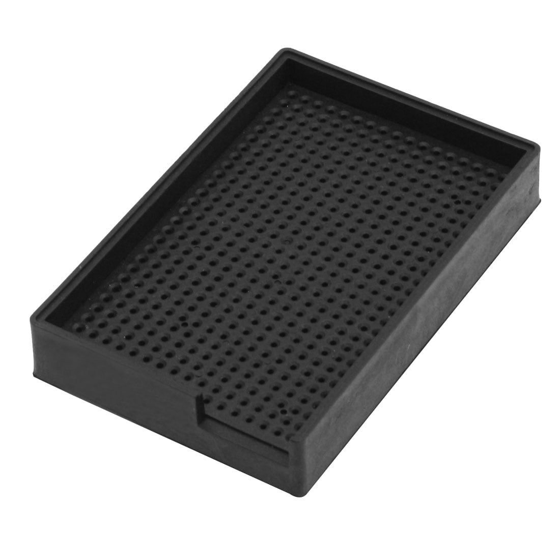 1.0mm-1.5mm Screw Antistatic Plastic Tray Holder Black 459 Holes ...