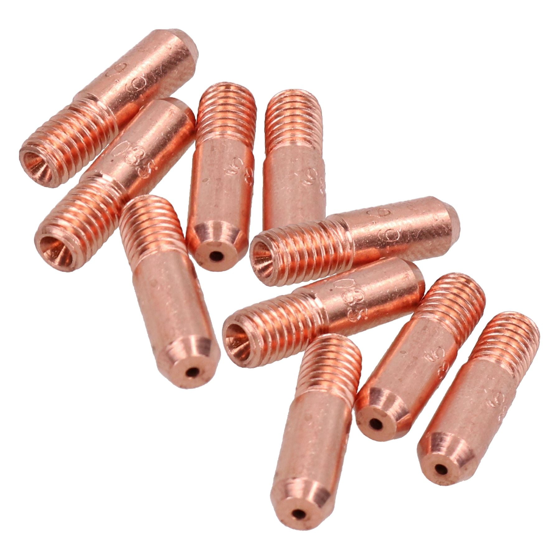 1.0mm Mini Contact Tips 10pk Hobby Welding Torch Welder MIG Gas M5 ...