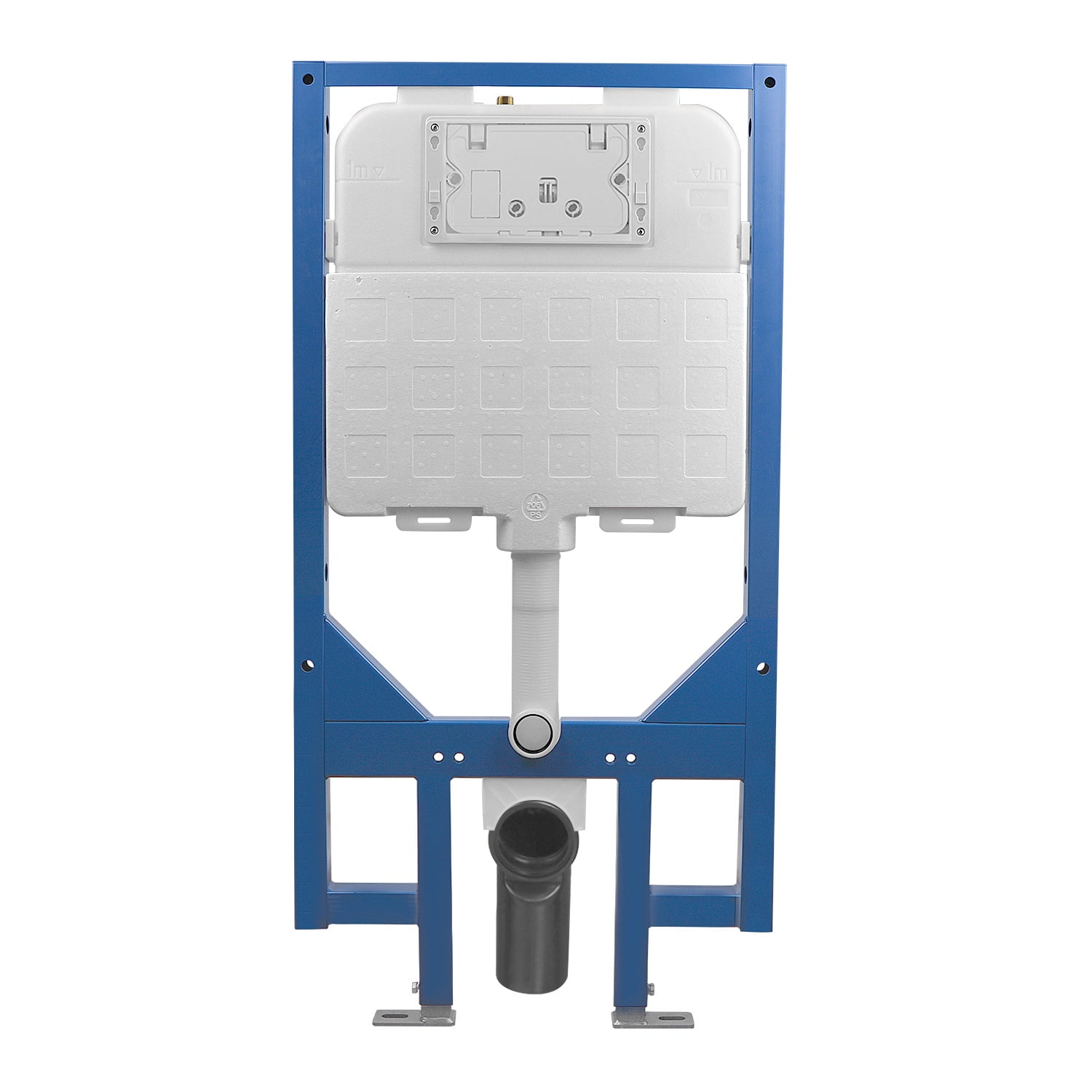1.1/1.6-GPF Dual Flush Concealed In-Wall Toilet Tank with Gravity Fed ...