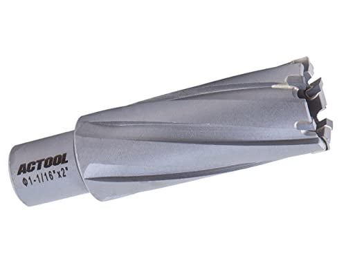 1-1/16'' Diameter x 2'' Depth of Cut Carbide Tipped TCT ANNULAR Cutter ...
