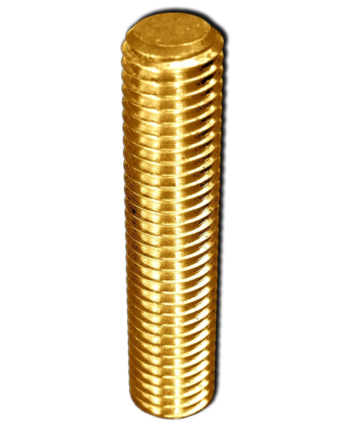 1 1/2-13 x 36" Solid Brass Fully Threaded Rod All Thread Pipe Right ...
