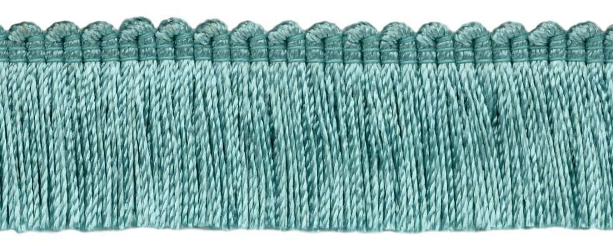 1 1/2" (3.5cm) Basic Solid Collection Shiny Brush Fringe Trim # 0150SB ...
