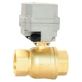 1 1/2” Brass Proportional Modulating Control Electric Ball Valve,Input ...