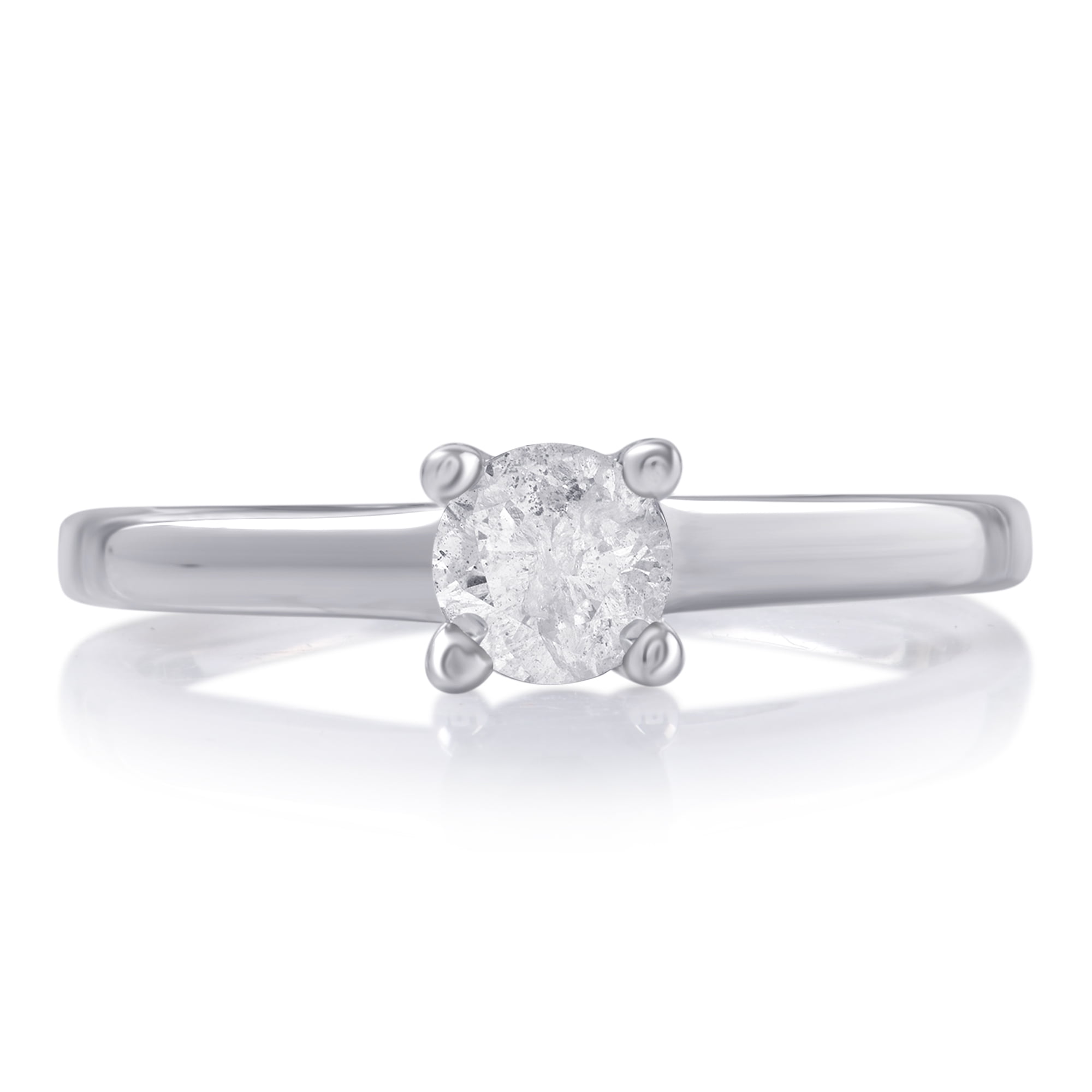 1 1/2 Carat T.w Diamond 10k White Gold S - Walmart.com