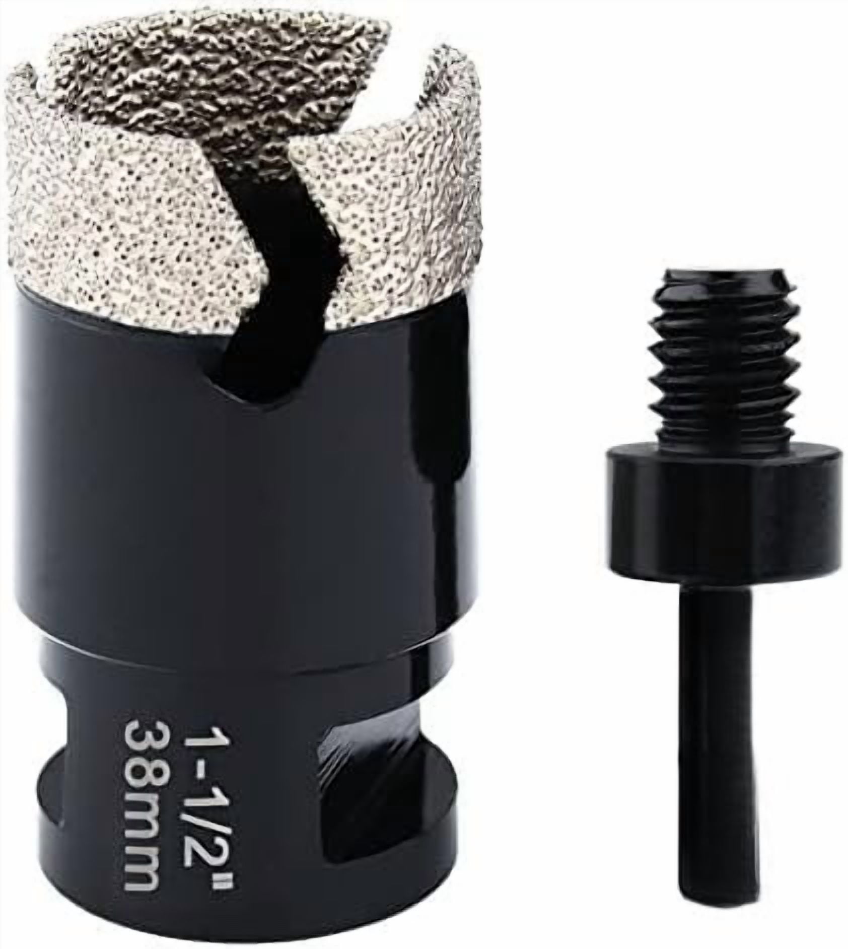 1-1/2" Core Drill Bit 38mm Vacuum Brazed Hole with Flutes for Granite ...