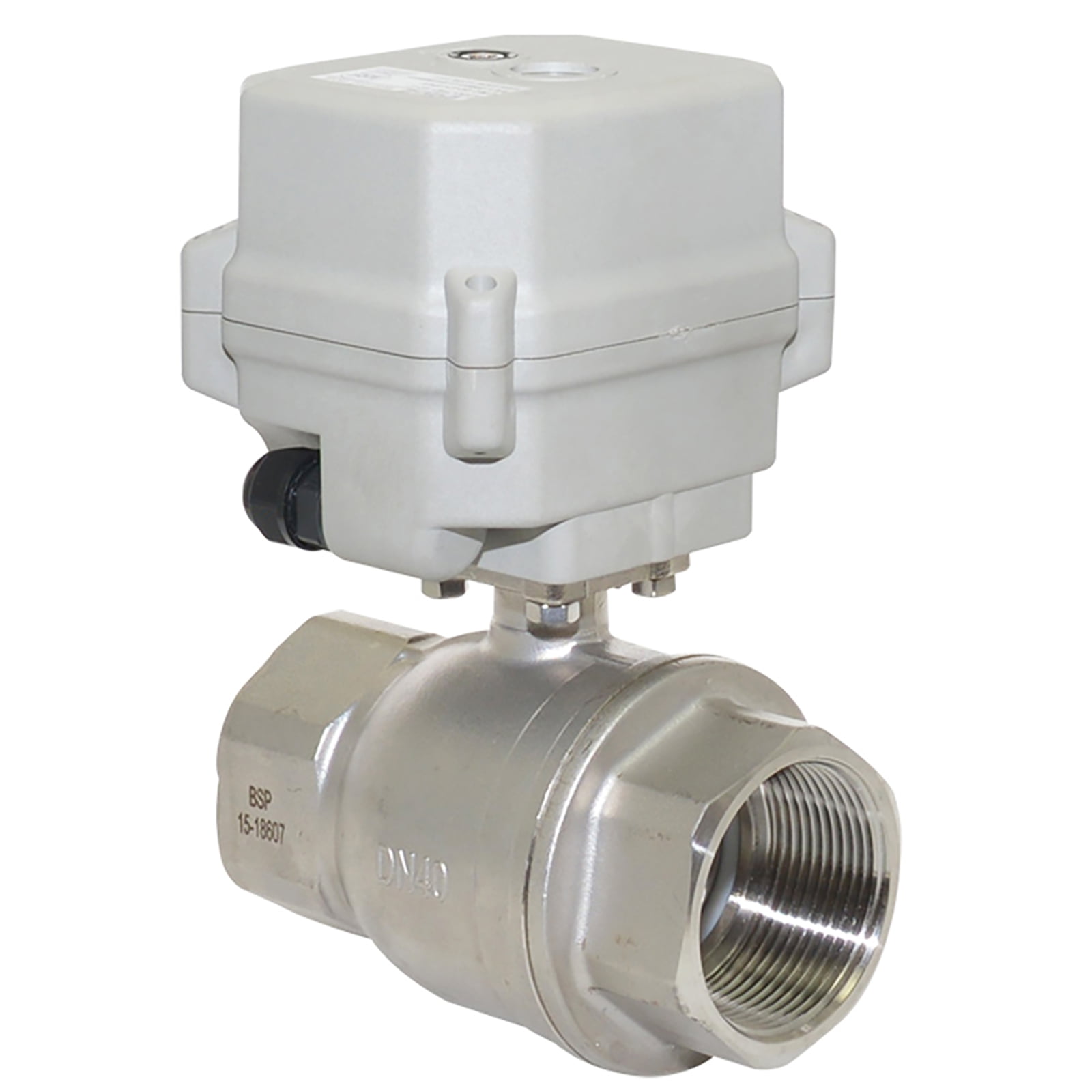 1 1/2" DN40 Two wires control Normally Closed Electric Ball Valve,DC12V ...