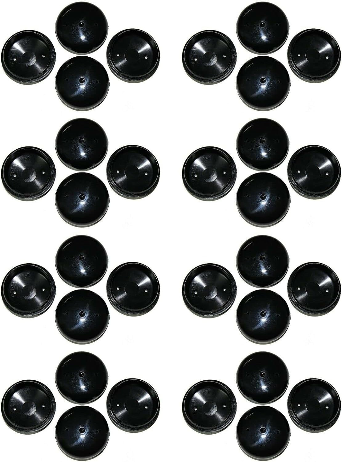 1-1/2" Deluxe Wrought Iron Patio Furniture Feet Glides and Outdoor ...