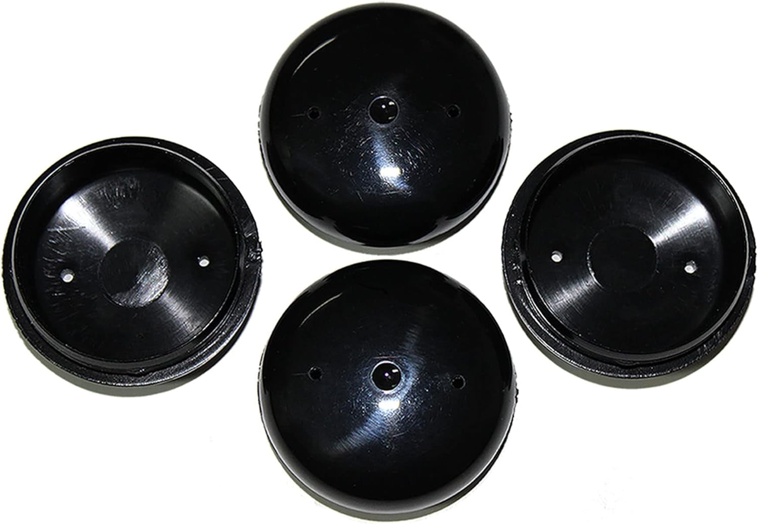 1-1/2" Deluxe Wrought Iron Patio Furniture Feet Glides and Outdoor ...