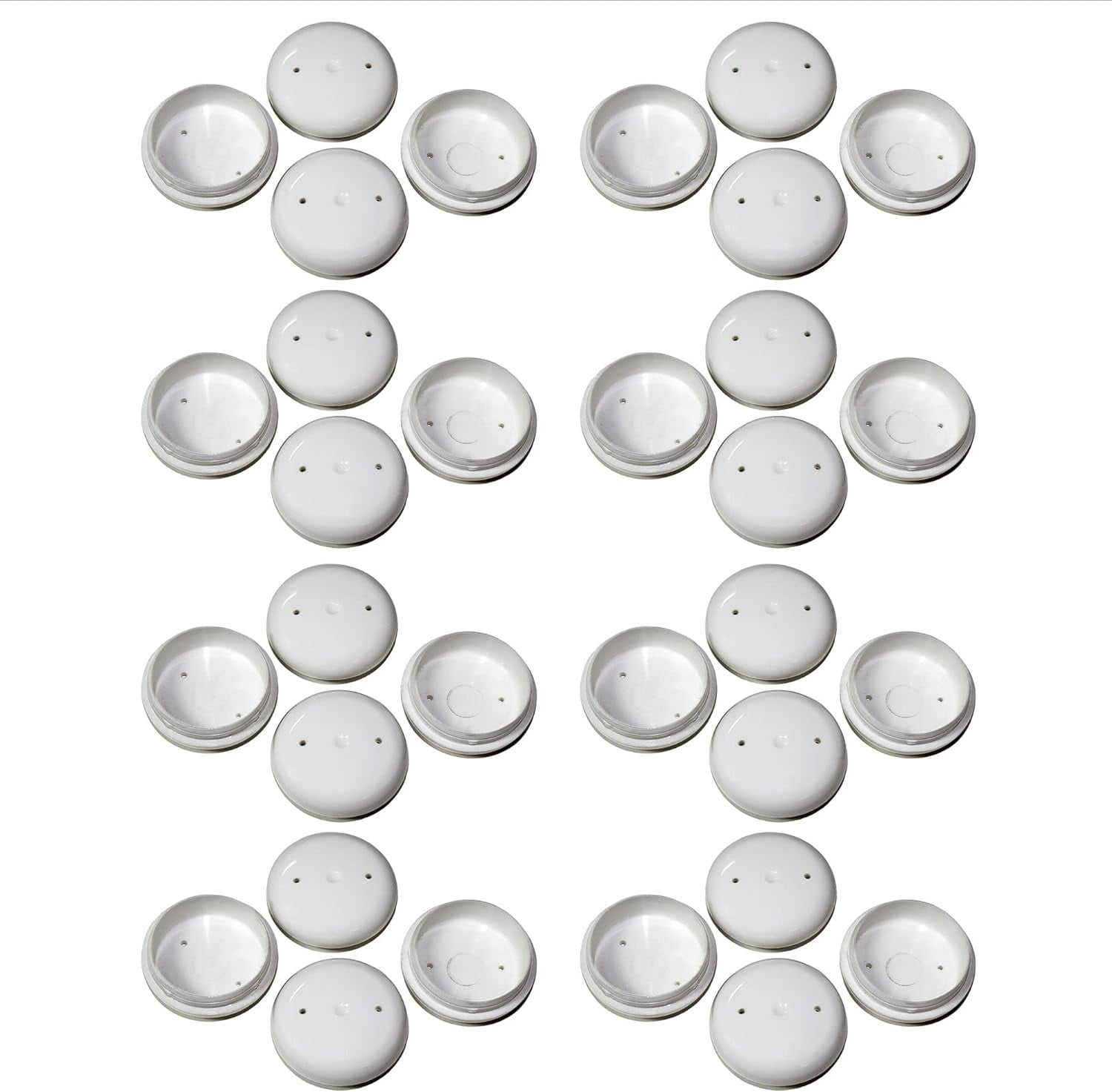 1-1/2" Deluxe Wrought Iron Patio Furniture Feet Glides and Outdoor ...