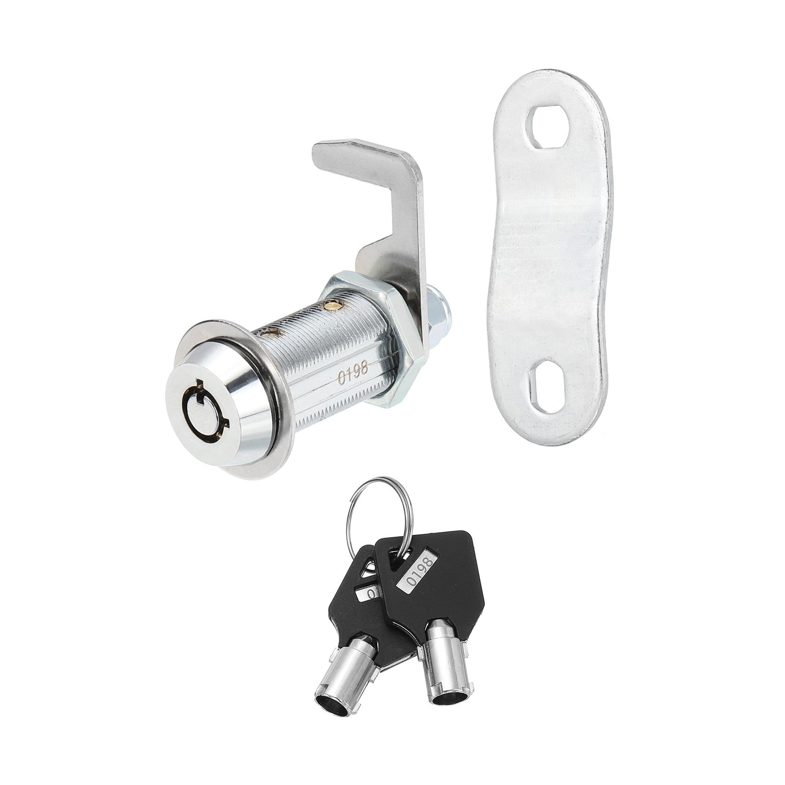 1-1/2 Inch Cabinet Locks with Key, Cam Replacement Lock Cylinder ...