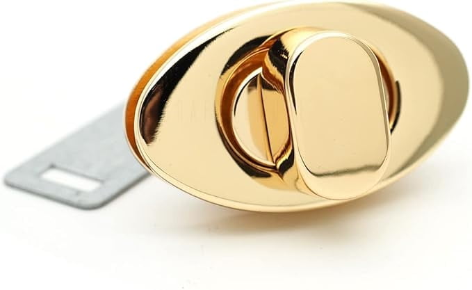 1 1/2 Inches Oval Turn Lock Clasp Purse Closure Twist Lock Bag Making ...