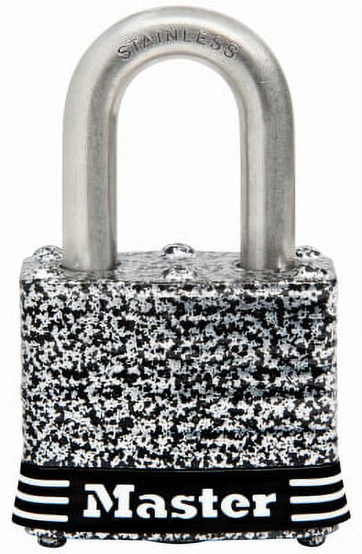 1-1/2" Laminated Padlock With Stainless Steel Shackle For Superior Cu ...