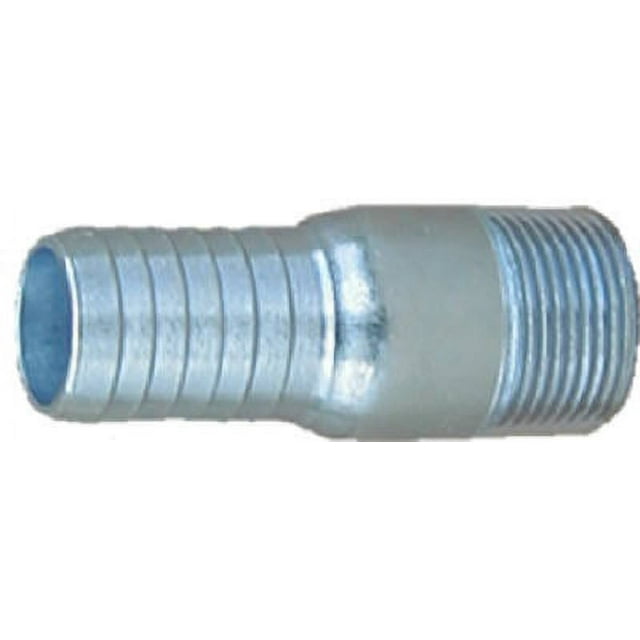 1-1/2" Male Pipe Thread Steel Insert Adapter For Plastic Pipe, Each ...