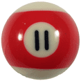 1-1/2" Mini Pool Ball Individual Replacement - #11 Ball - Walmart.com
