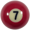 1-1/2" Mini Pool Ball Individual Replacement - #7 Ball - Walmart.com
