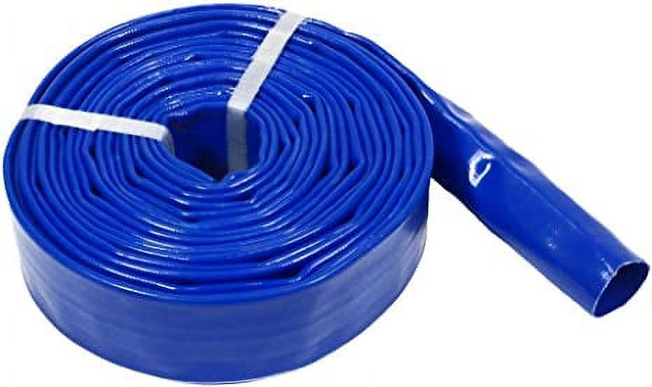 1-1/2â€ PVC Hose Heavy Duty Water Pump Hose with Braided Reinforcement ...