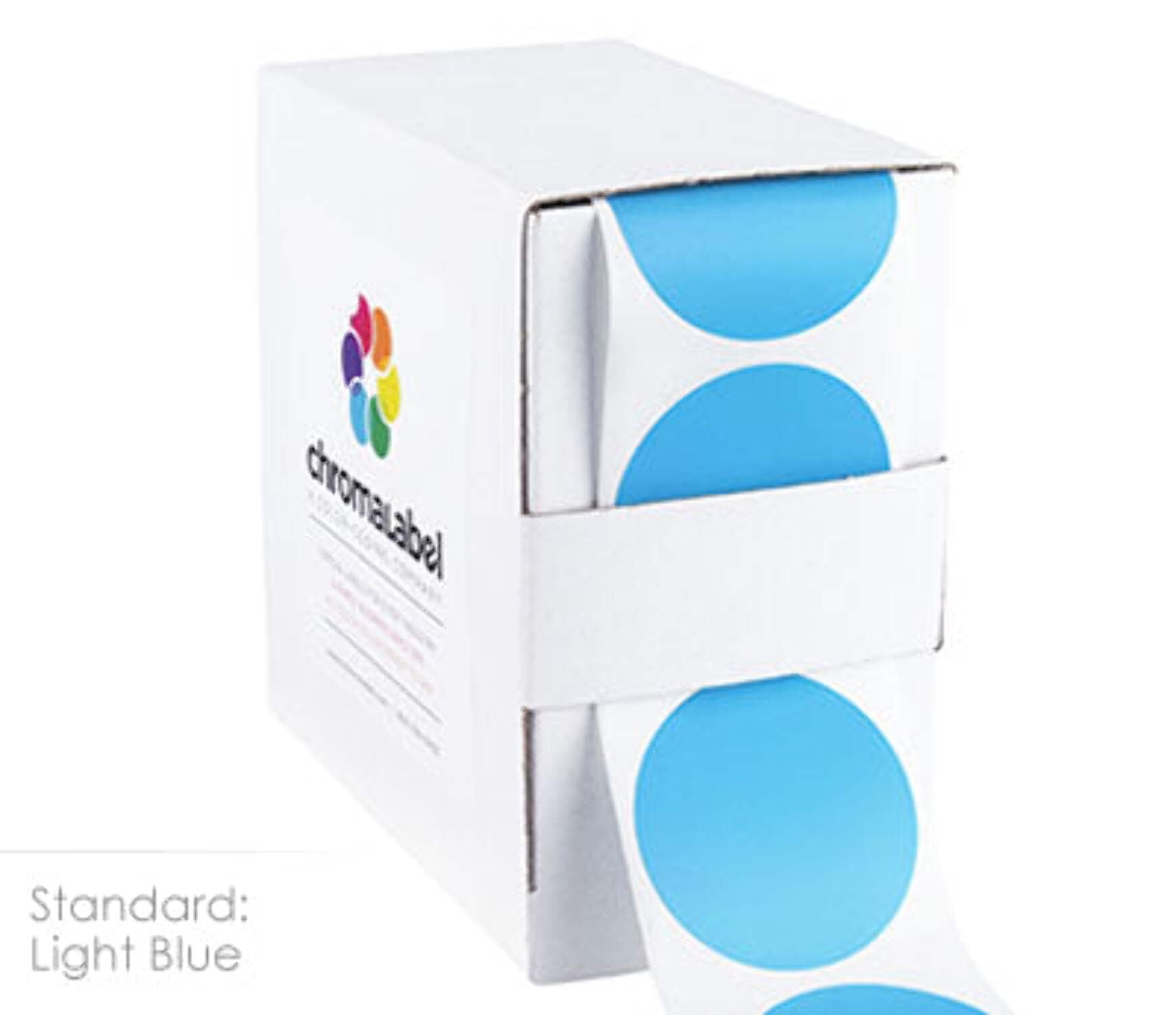 1-1/2" Permanent Round Color-Code Round Dot Inventory Labels: 500/Box ...