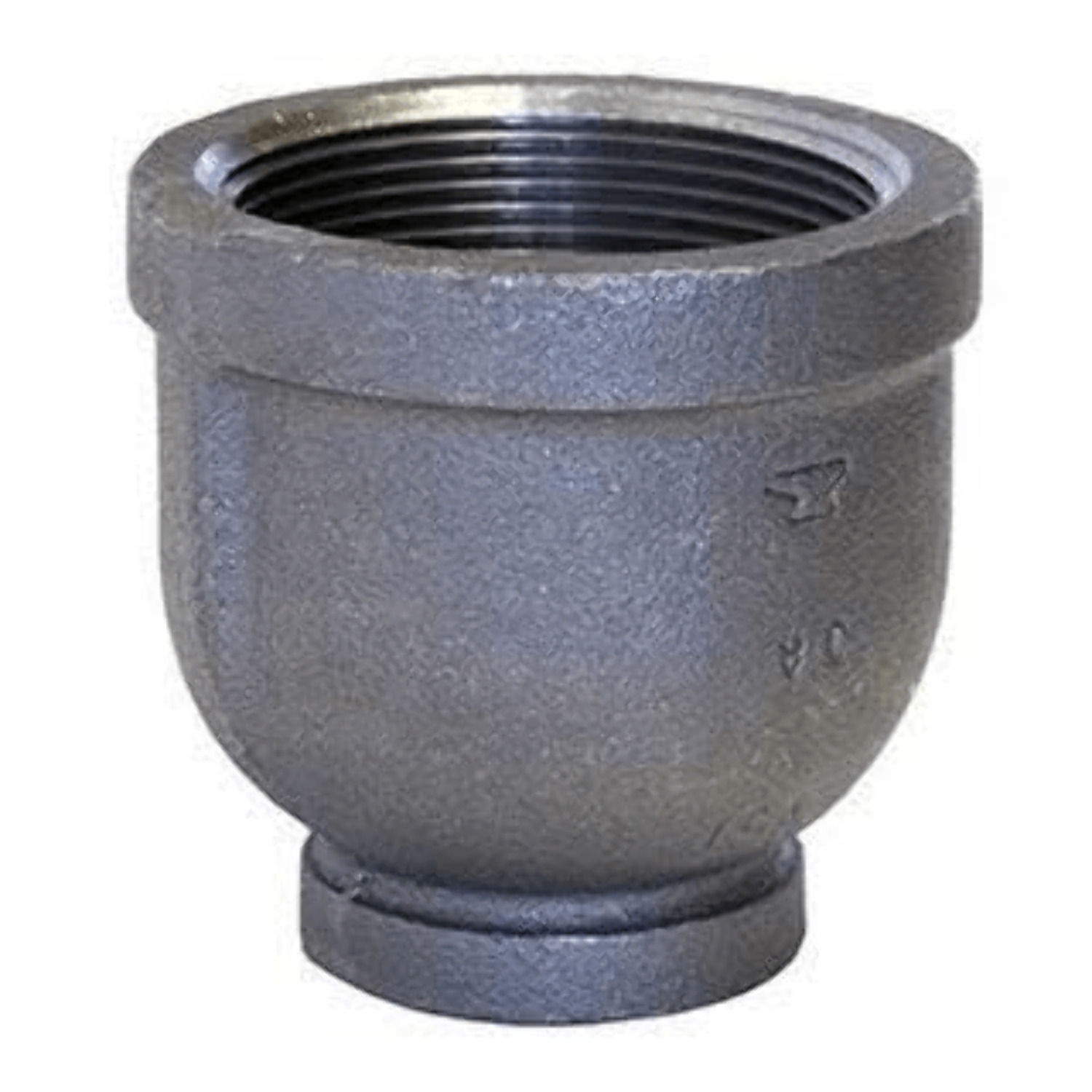 1-1/2" X 1" MI Black Reducing Coupling for Fire Systems - Walmart.com