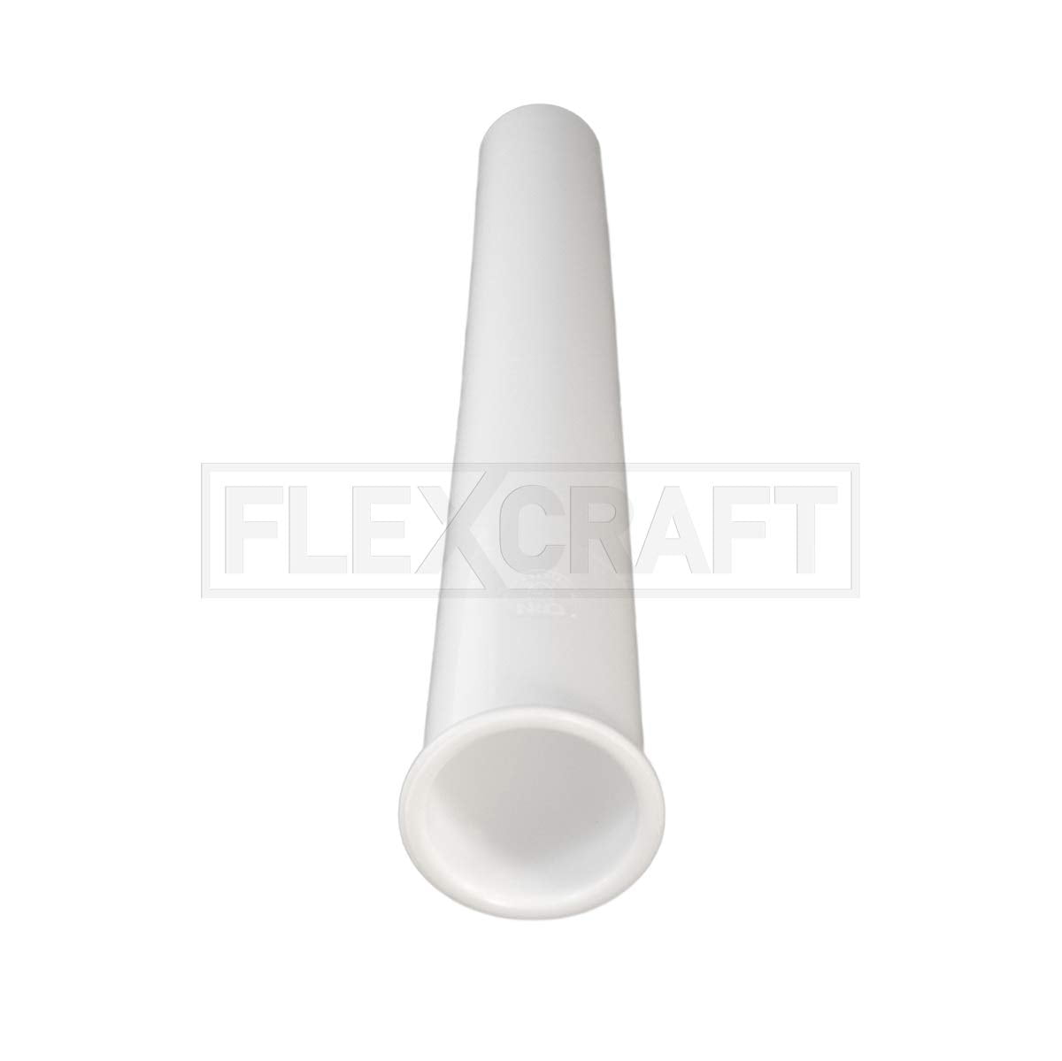 1-1/2 in. x 12 in. Plastic Flanged Strainer Tailpiece for Tubular Drain ...