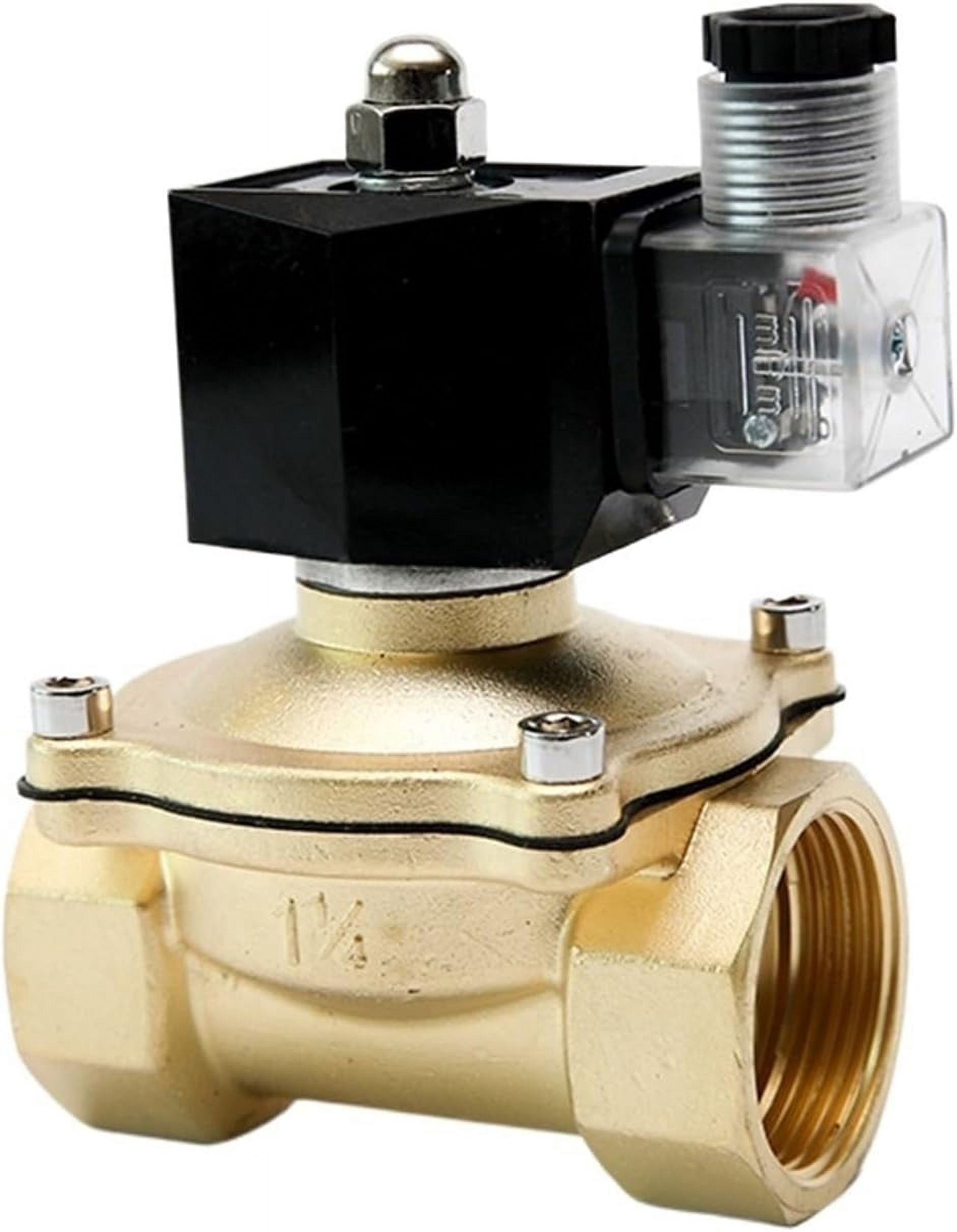 1-1/2 inch 2 Way IP65 Waterproof Brass Normally Closed/Open Electric ...