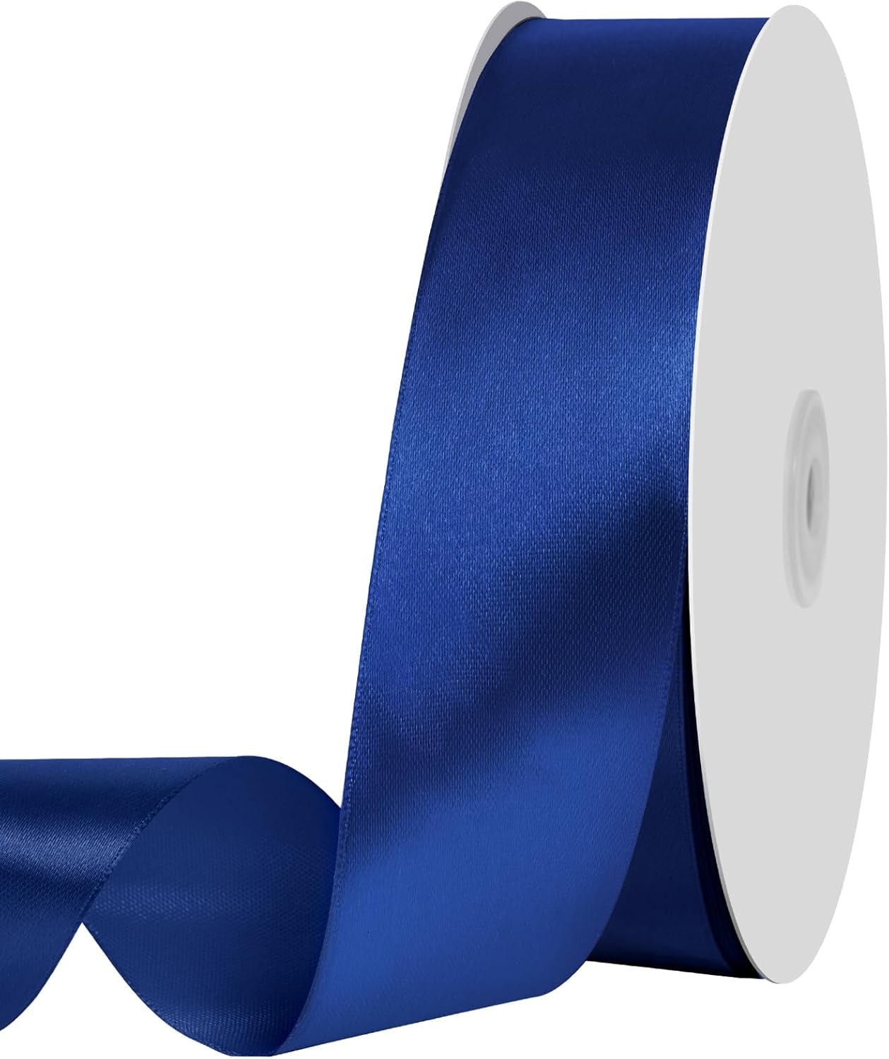 1 1/2 inch Navy Blue Ribbon,100 Yards 1-1/2 inch Navy Blue Satin Ribbon ...