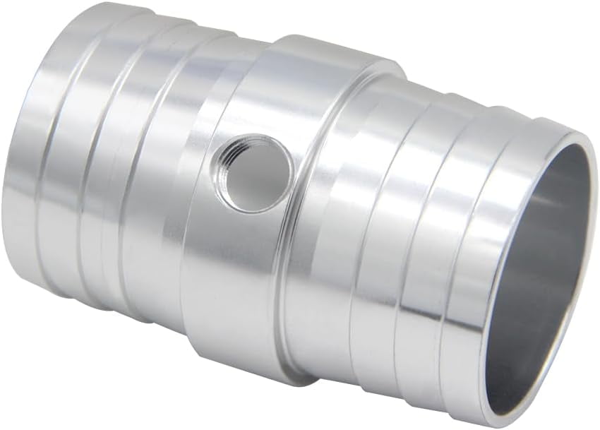 1-1/2 inch Radiator Hose Barb Adapter with 1/8" NPT Port, Coupler ...