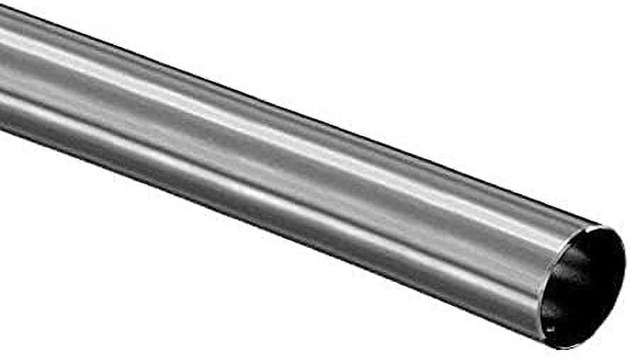1-1/2" od - 4 ft- bar foot rail tubing - brushed stainless steel tubing ...